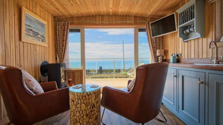 Little Beach at 3 Little Huts, Scotland | Paws & Stay